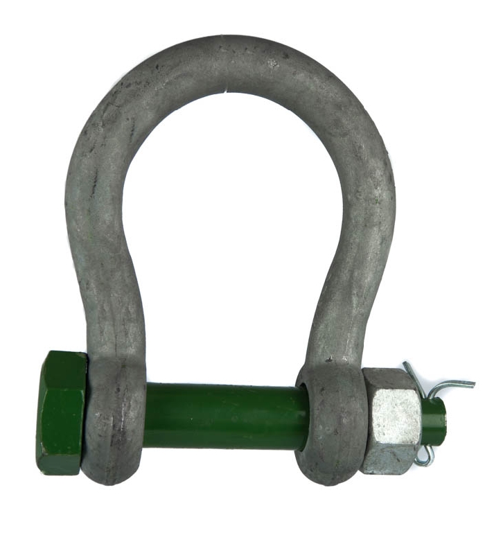 Hoistech :: Buy 8.5 TONNE WIDE JAW BOW SHACKLE 32MM PIN 82MM JAW ...